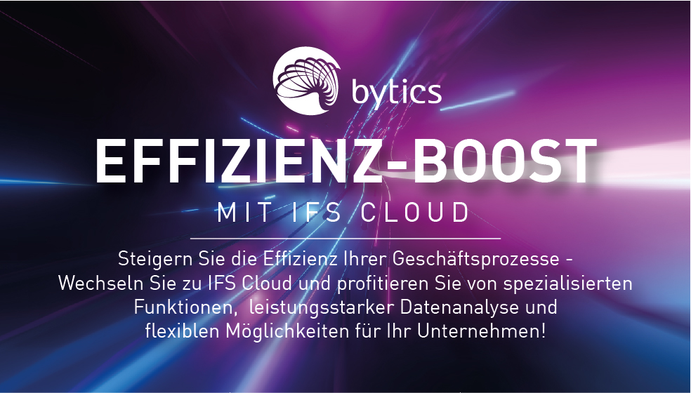 Effizienz-Boost mit IFS Cloud - Themen auf topsoft