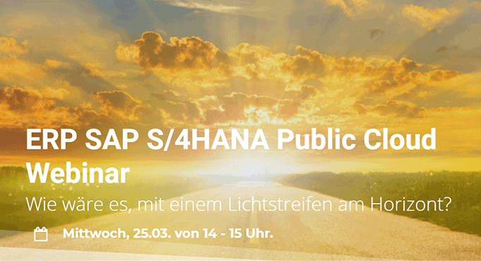 AGILITA – ERP SAP S/4HANA Public Cloud #1 Event auf der topsoft