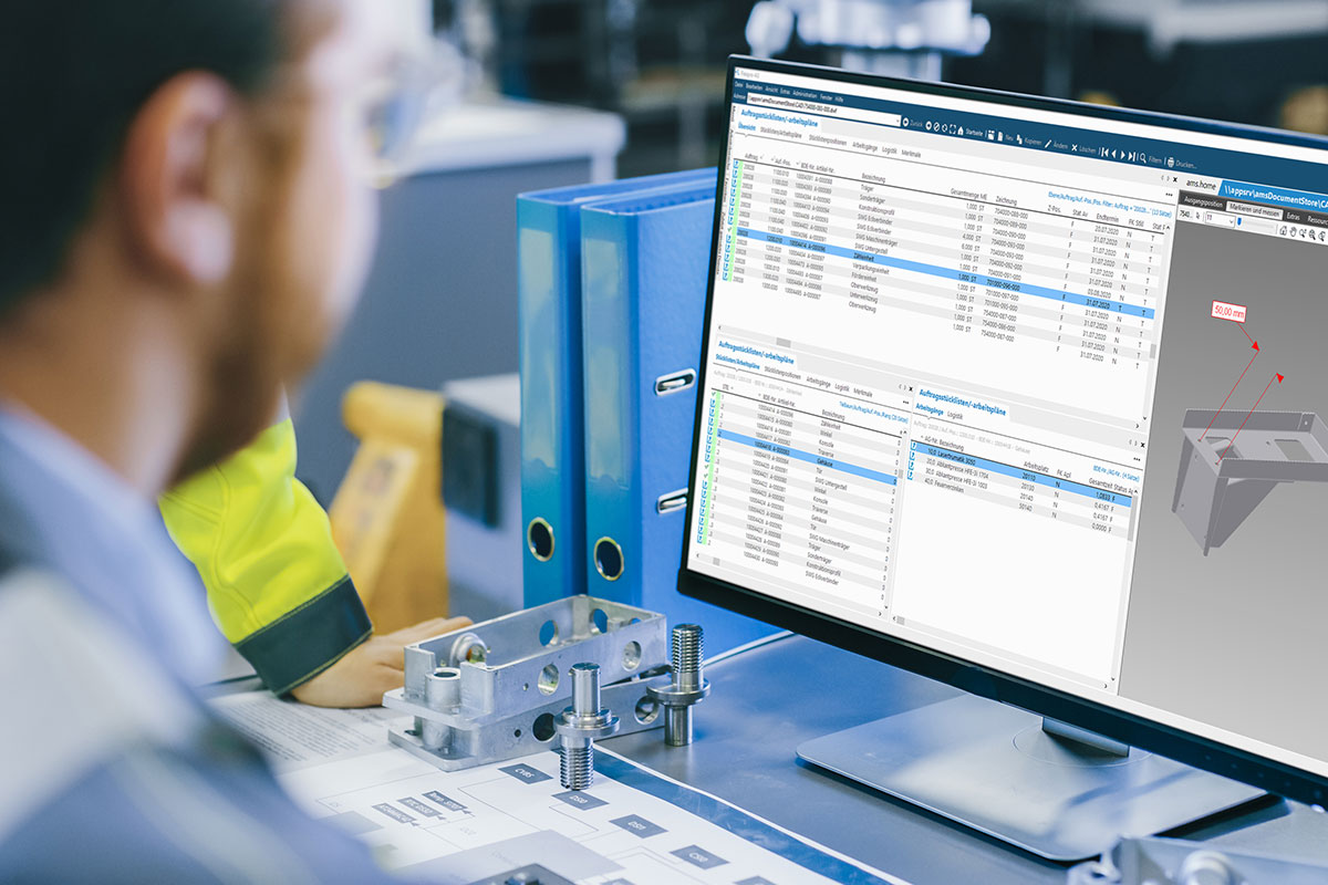 Umfassende Performance- und Nutzungsanalyse für ams.erp - Themen auf topsoft